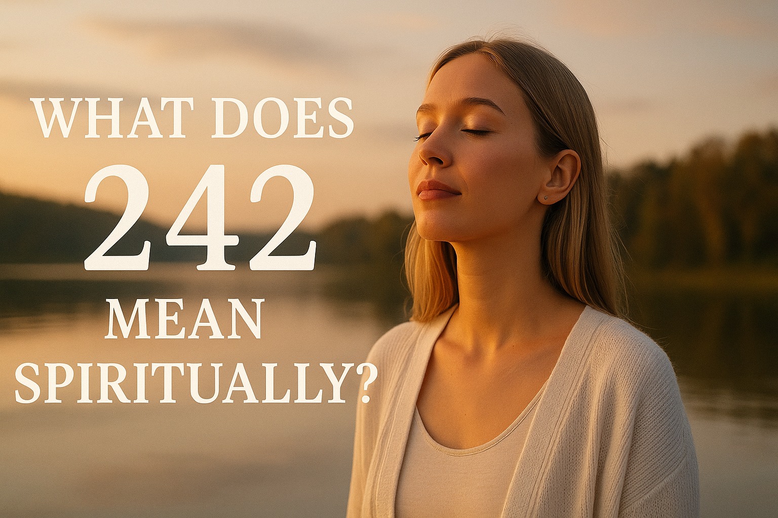 Angel Number 242: Trust, Balance & Divine Alignment